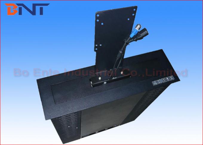 Office Desktop Computer Monitor Lift For Audio Video Conference System