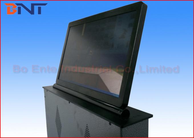 18.5 Inch LCD Monitor Lift , Monitor Lift Mechanism For Conference System