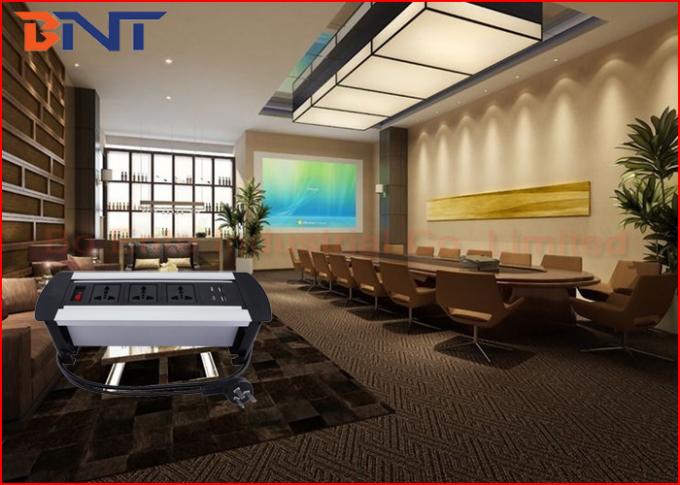 Tabletop Conference Table Electrical Outlets For Office / Hotel / Home