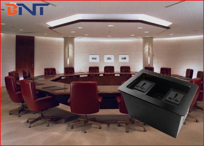 Desktop Hidden Slip Up Conference Room Power Hub With 1.5M Length ...