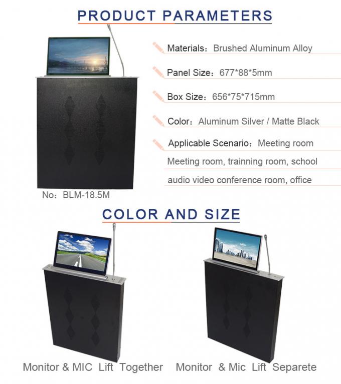 Hidden Desk Pop Up LCD Monitor Lift