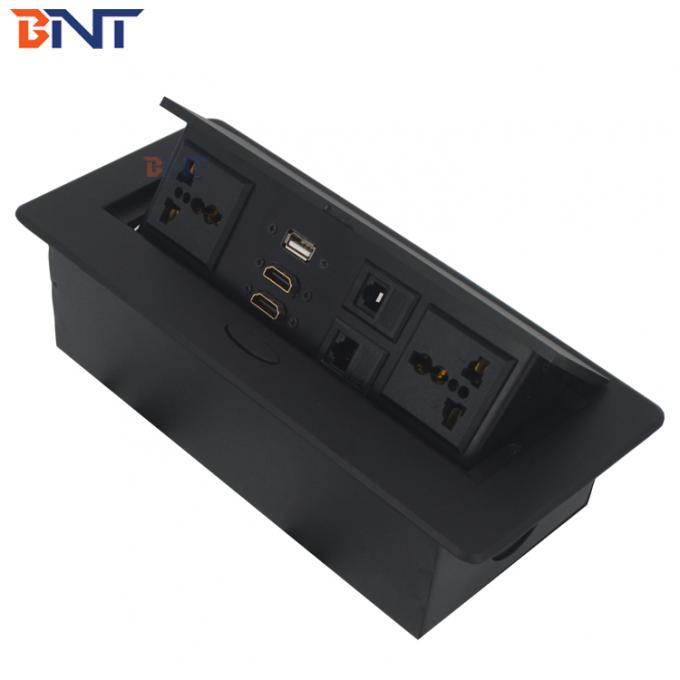uk pop up counter table top electrical outlet socket for kitchen and office