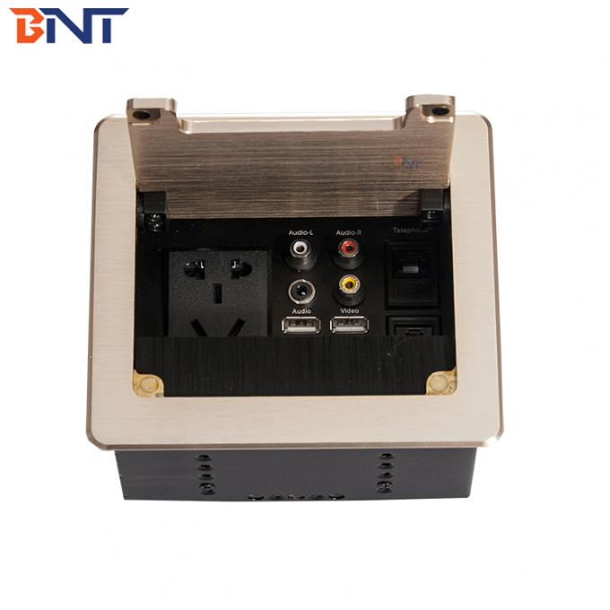 Tabletop Flip Up Power Outlet For Conference Room / Training Room