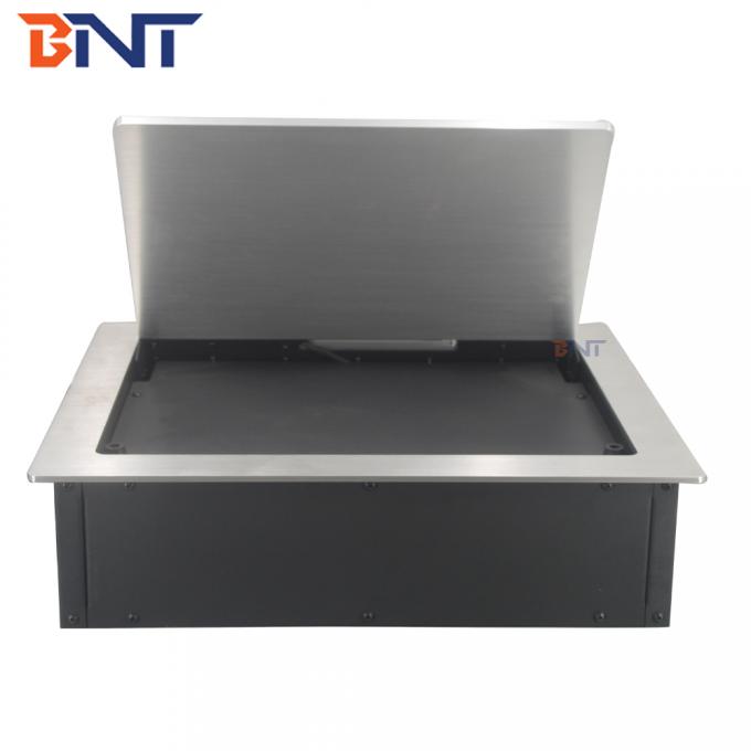 Conference Desk Electrical Pop Up Motorized Monitor Lift , Computer ...
