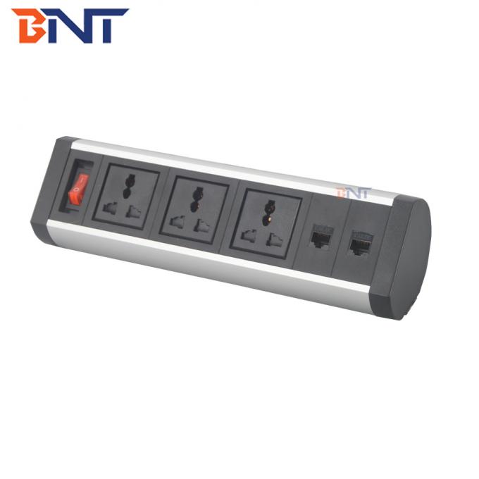 multifuncional table top outlet socket power strip/office desk mounted ...