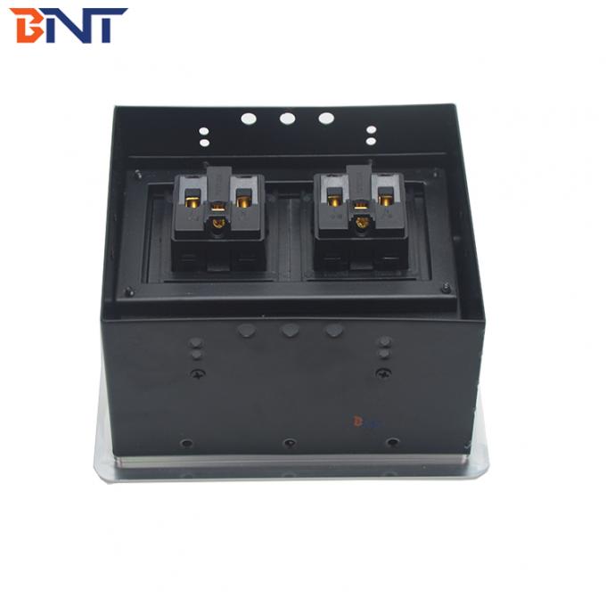 Replactable Modular Design Flip Up Power Outlet , Desk Mounted Power ...
