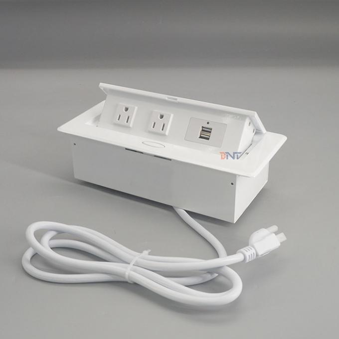 Wireless Charger Aluminum Conference Table Socket Box