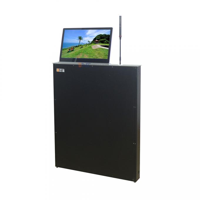 Aluminum Panel HD Screen Motorized Monitor Lift 17.3 Inch