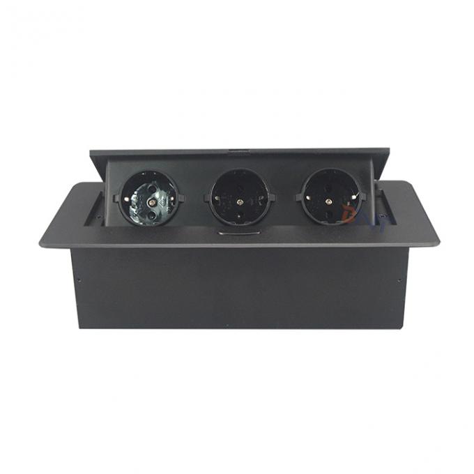 Multimedia Conference Table Flush Mount Pop Up Socket