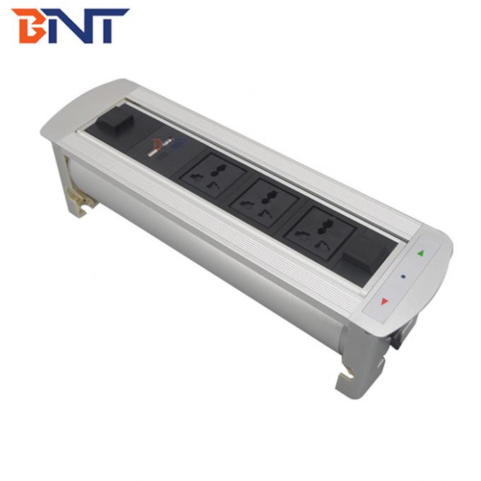 1.5M Cable Flip Up Power Outlet Motorized Table Mounted Power Socket