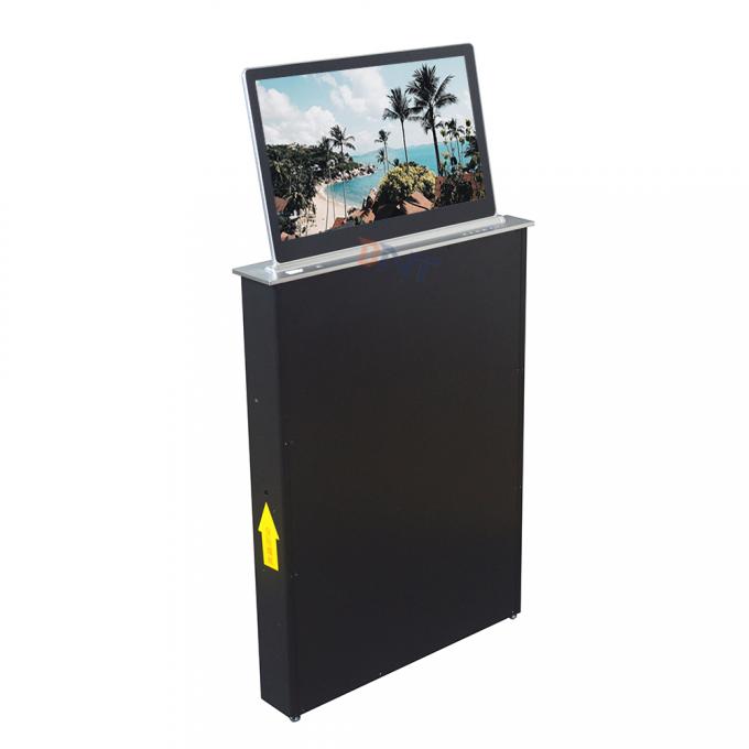 Lift Monitor Desk Lift 15.6 Inch Smart Hidden Motorized Lift Mechanism ...