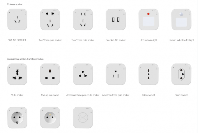 Removable power track socket for hospital bedside GSS system power ...