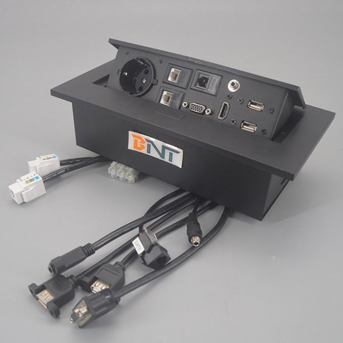 Table Top Electrical Outlet Socket For Kitchen And Office Power Socket