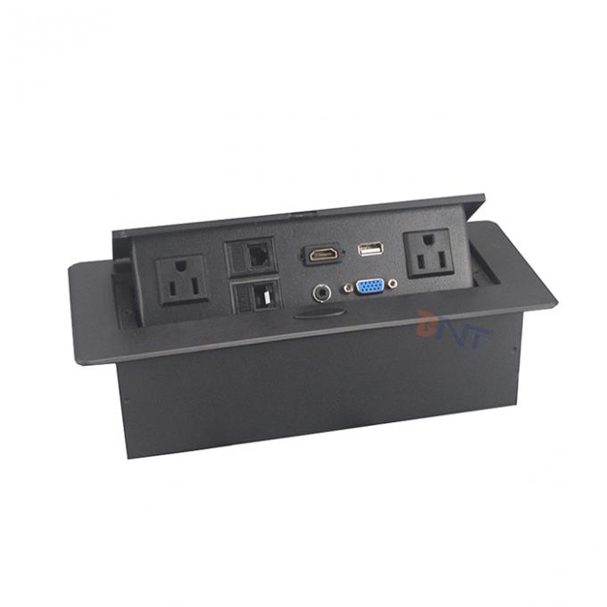 Desktop Conference Table Pop Up Socket 2 Outlets And USB Multipurpose ...