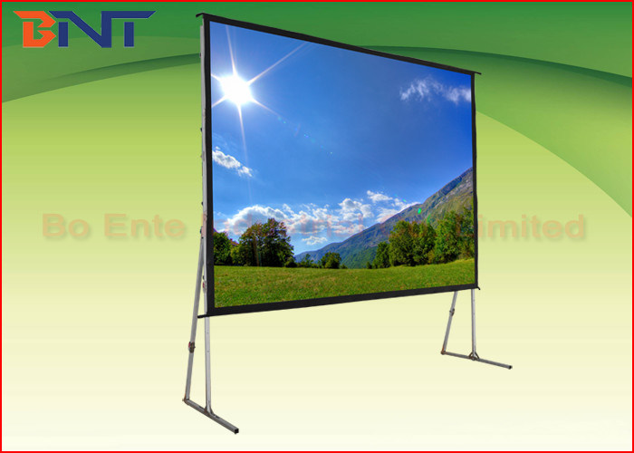 High Transparent Rear Projection Projector Screen For 100 Inch Portable ...
