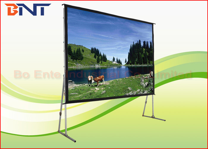 Aluminum Alloy Frame Portable Projection Projector Screen Front And ...