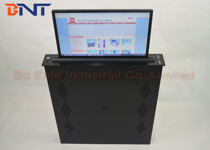 Aluminum Alloy Shell Touch Led Screen Monitor Motorized Lifting Up ...