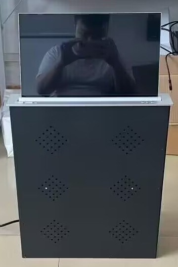 New design conference system 15.6 inch Pop up LCD Monitor Lift ...