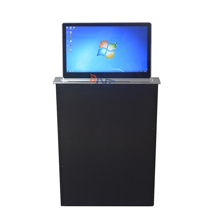 Motorized 15.6 Inch Touch Screen LCD Monitor Lift For Paperless Office ...