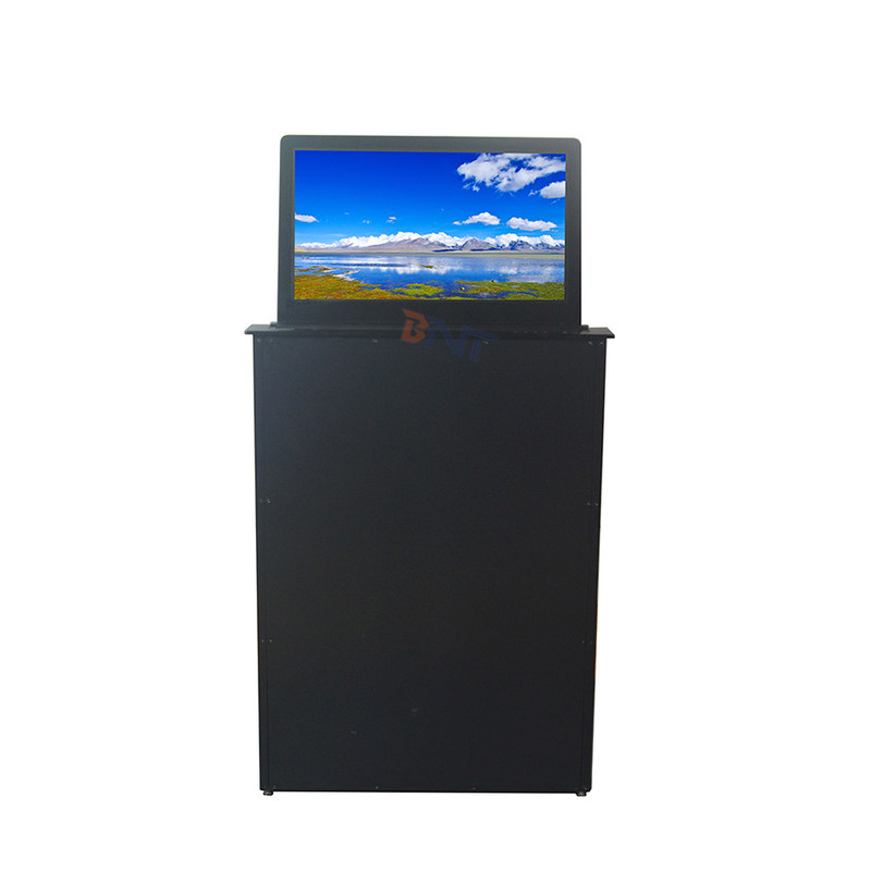 21.5 Inch FHD Screen Electric LCD Monitor Lift For Conference Room