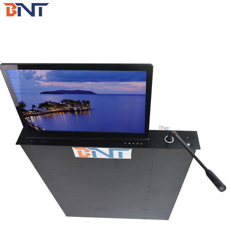 Smart Operation Motorized Monitor Lift For High Class Office Meeting Room
