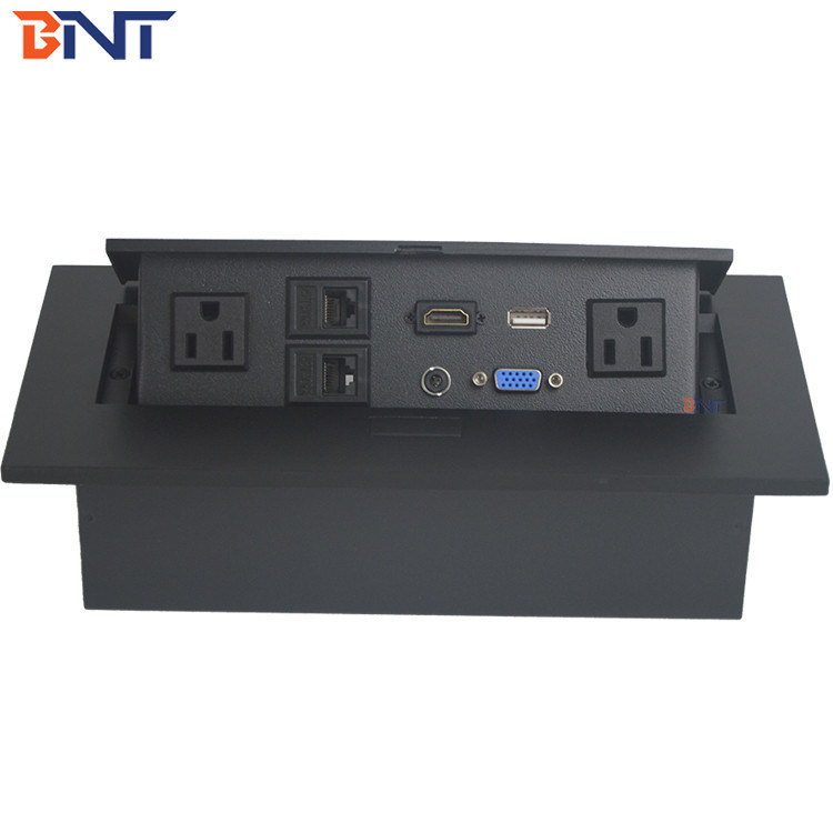 Desktop Hidden Electrical Sockets With 110- 240VA Rated Voltage