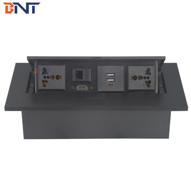 tabletop pop up usb power socket outlet 2 usb ports for household ...