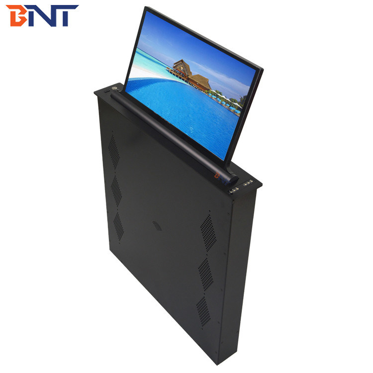 17.3 Inch Ultra Thin Retractable Monitor Lift Pop Up Screen For ...