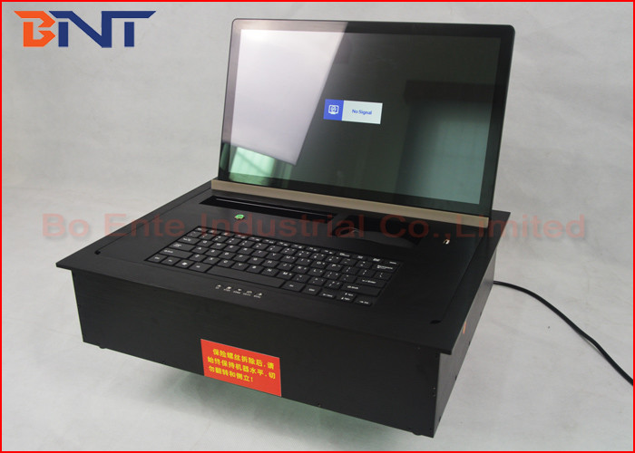 Conference Tabletop Motorized Flip Up Lcd Monitor Meeting Lifting ...