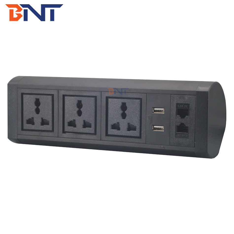 movable style with double universal power plug clamp on table socket ...