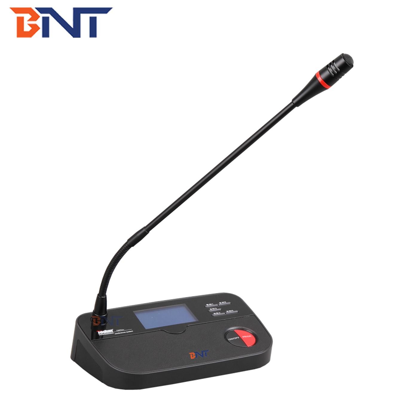 Desktop Conference System Microphone / Discussion Microphone With LCD ...