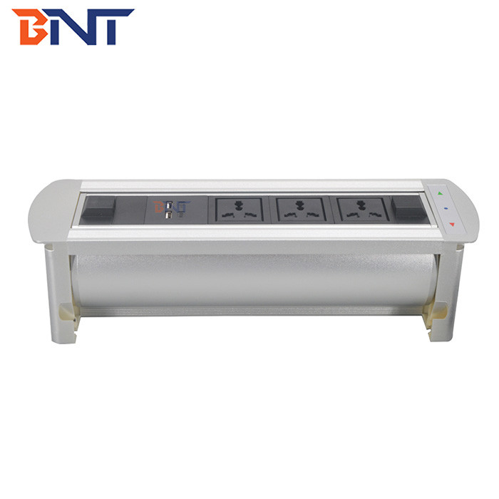 1.5M Cable Flip Up Power Outlet Motorized Table Mounted Power Socket