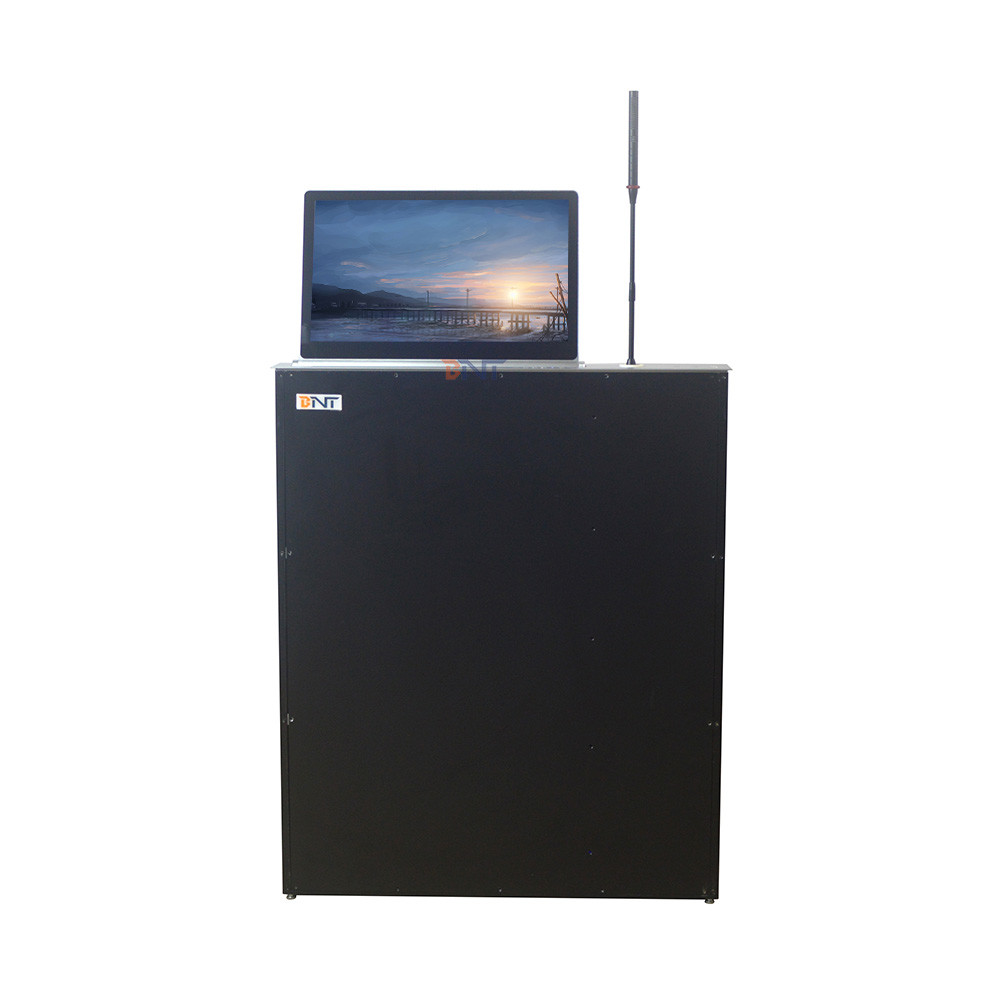 Screen Lift Double Panel Motorized Monitor Lift 15.6/17.3/23.6 Inch ...